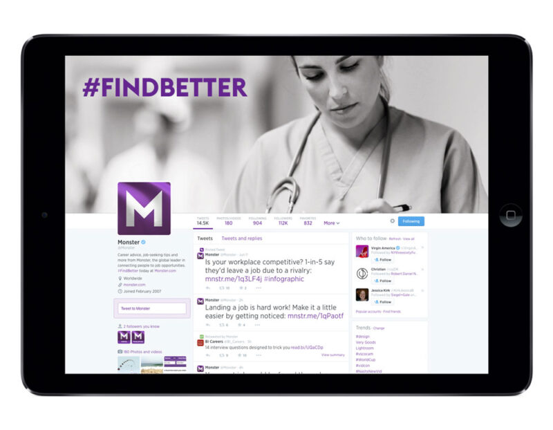 New services, logo and brand identity for leading employment website ...