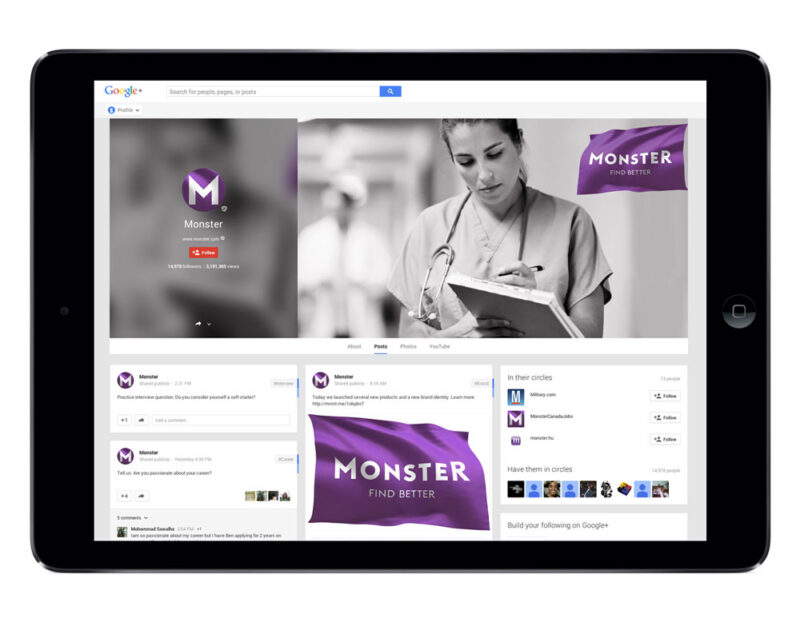 New services, logo and brand identity for leading employment website ...