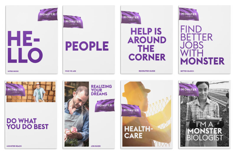 New services, logo and brand identity for leading employment website ...